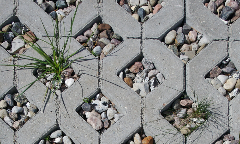 Versickerungsfähiges Pflaster | Nachhaltigkeit :: Lithonplus