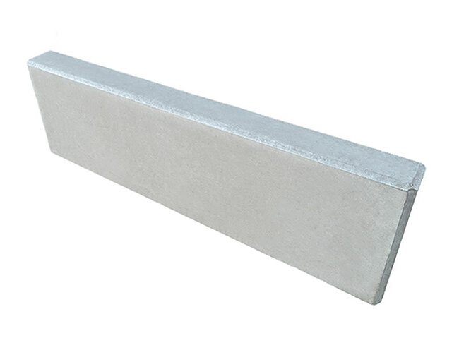 DesignBord Sichtbeton-Randstein grau
