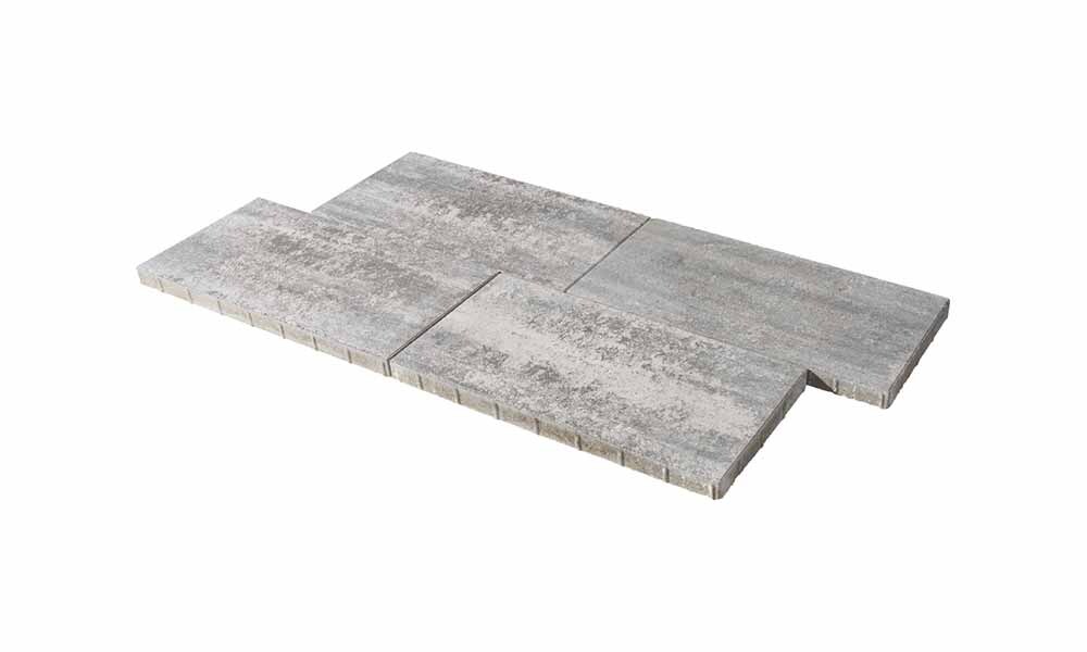 Mischfarben Betonplatte Cassero titan 80 / 40 / 5