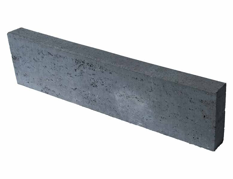 Randsteine Beton anthrazit 8 / 25 / 100