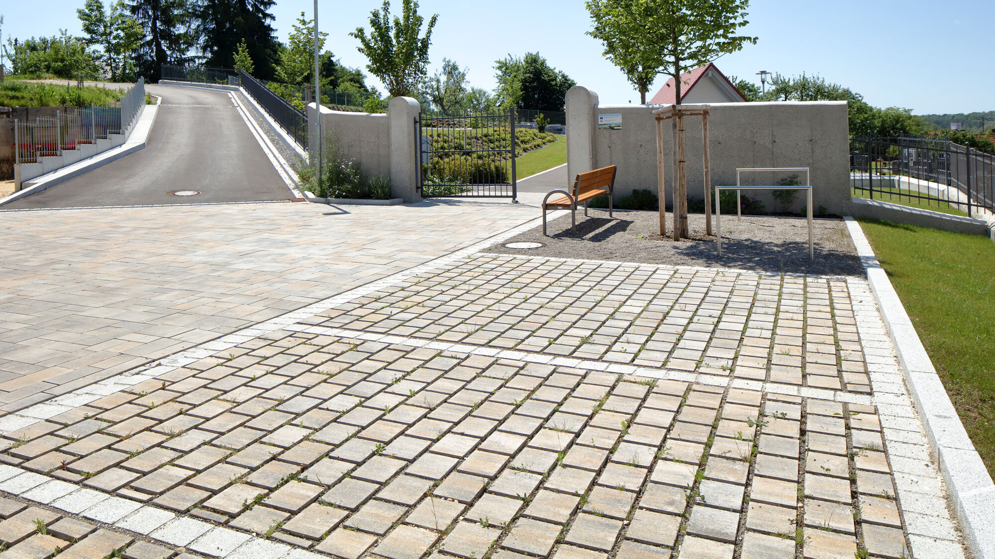 System 17,8 Rasen- und Drainfugenpflaster | Ökopflaster | Lithonplus